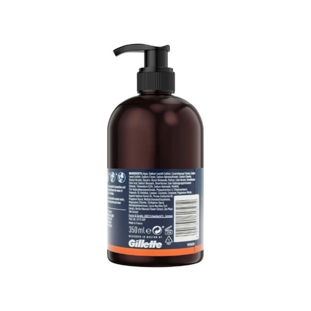 Discount Online King. C. Gillette 350ml Beard & Face Wash